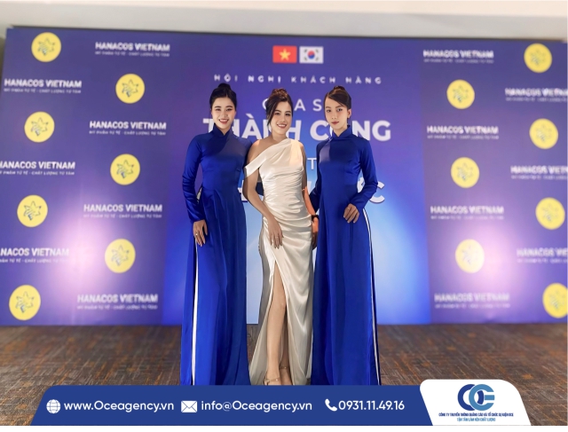 CUNG CẤP DỊCH VỤ PG VÀ MC CHO SỰ KIỆN HANACOS